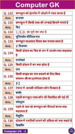 500+ Computer GK Question and Answer in Hindi PDF – GK Time Hindi